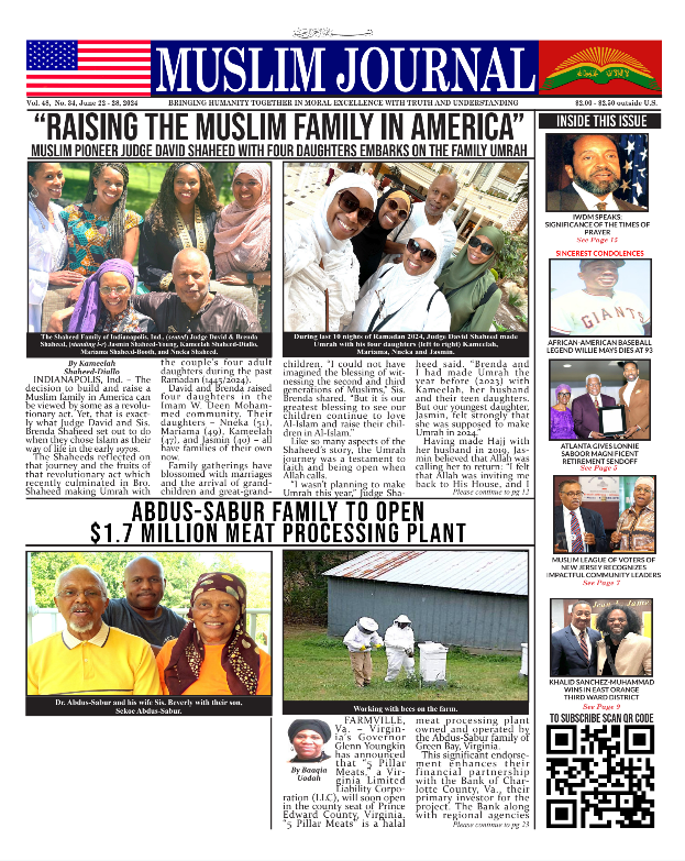 MUSLIM JOURNAL VOL 48, NO 34, JUN 22-28, 2024 - Muslim Journal